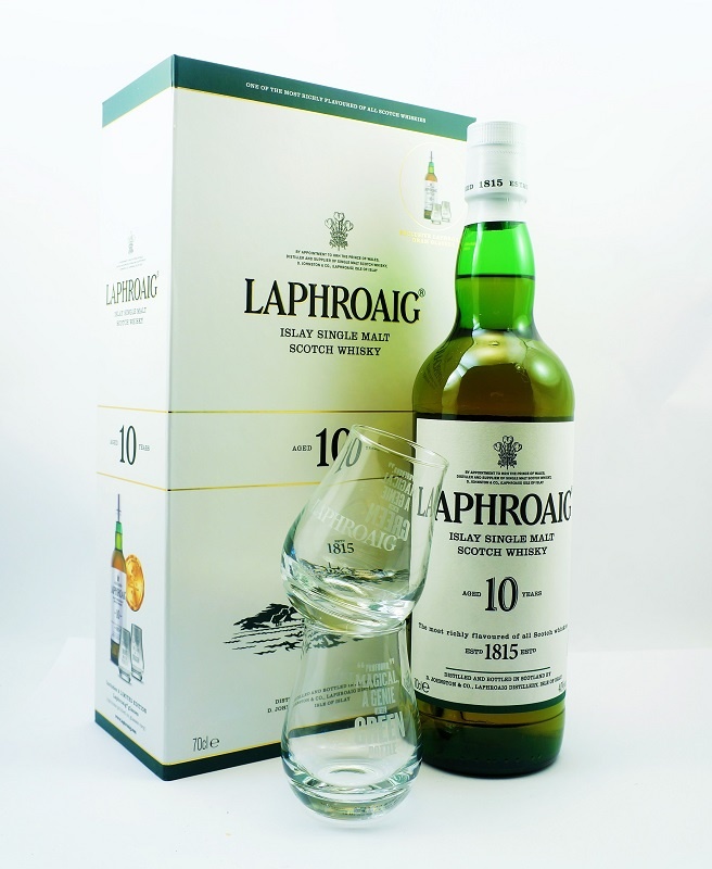 Laphroaig 10 Years Glass Pack | We Are Whisky