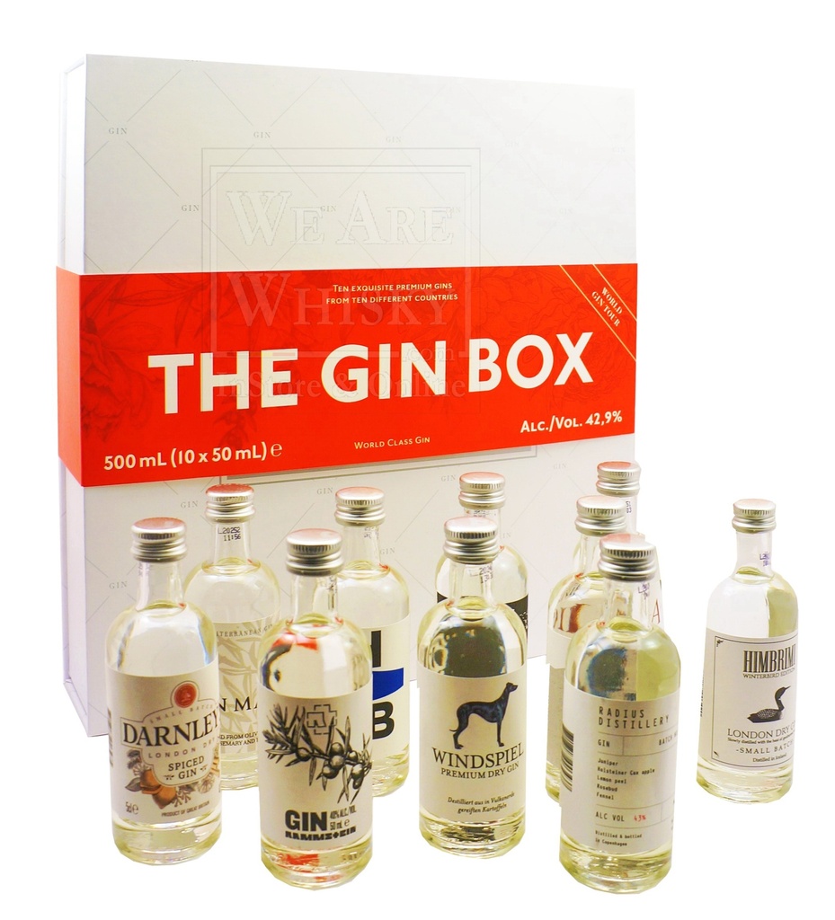 The Gin Box - World Gin Tour N°2 | We Are Whisky